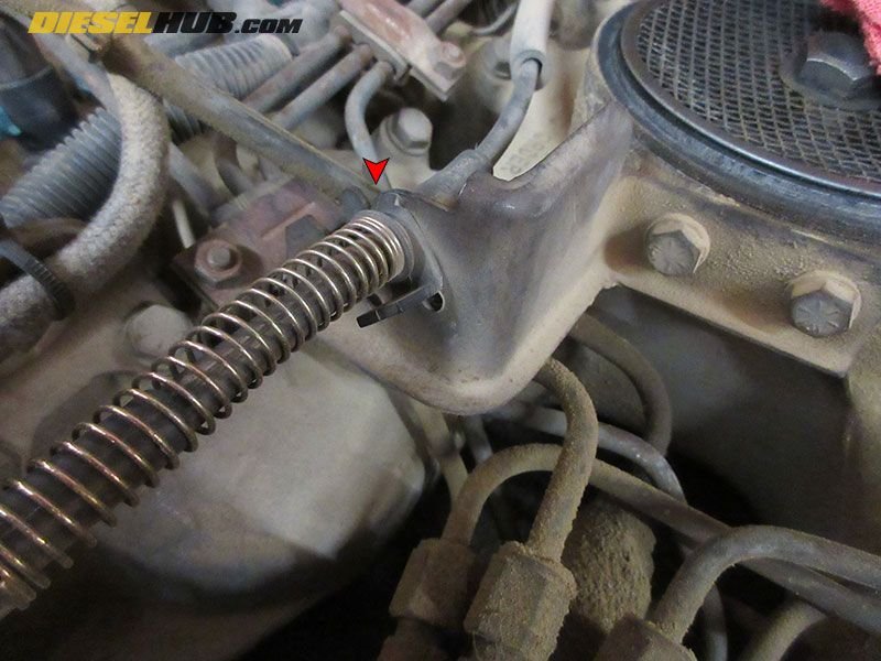 Throttle cable bracket - Ford Truck Enthusiasts Forums