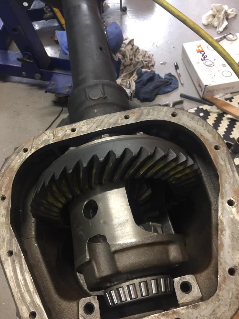 9.75 rear axle with matching 8.8 front axle with 3.73 gears trac loc in ...