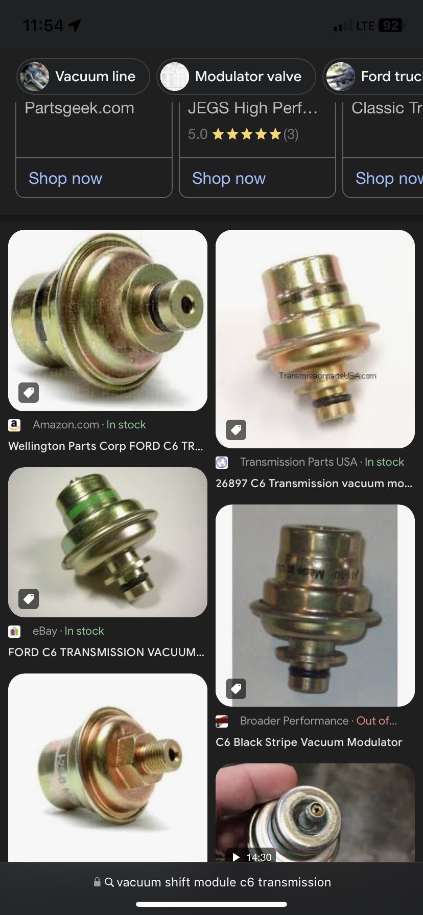 Vacuum shift module hose - Ford Truck Enthusiasts Forums