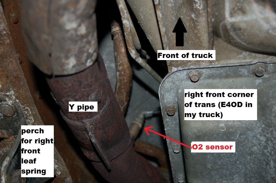 O2 sensor '93 F250 7.5l gasser - Ford Truck Enthusiasts Forums