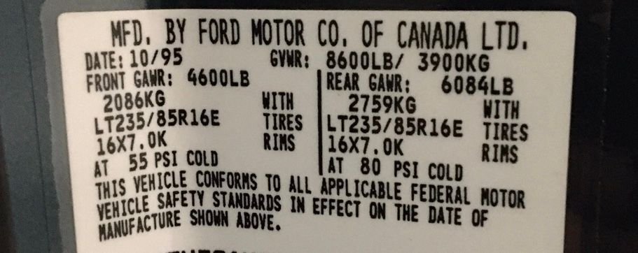 What does this sticker mean? - Ford Truck Enthusiasts Forums
