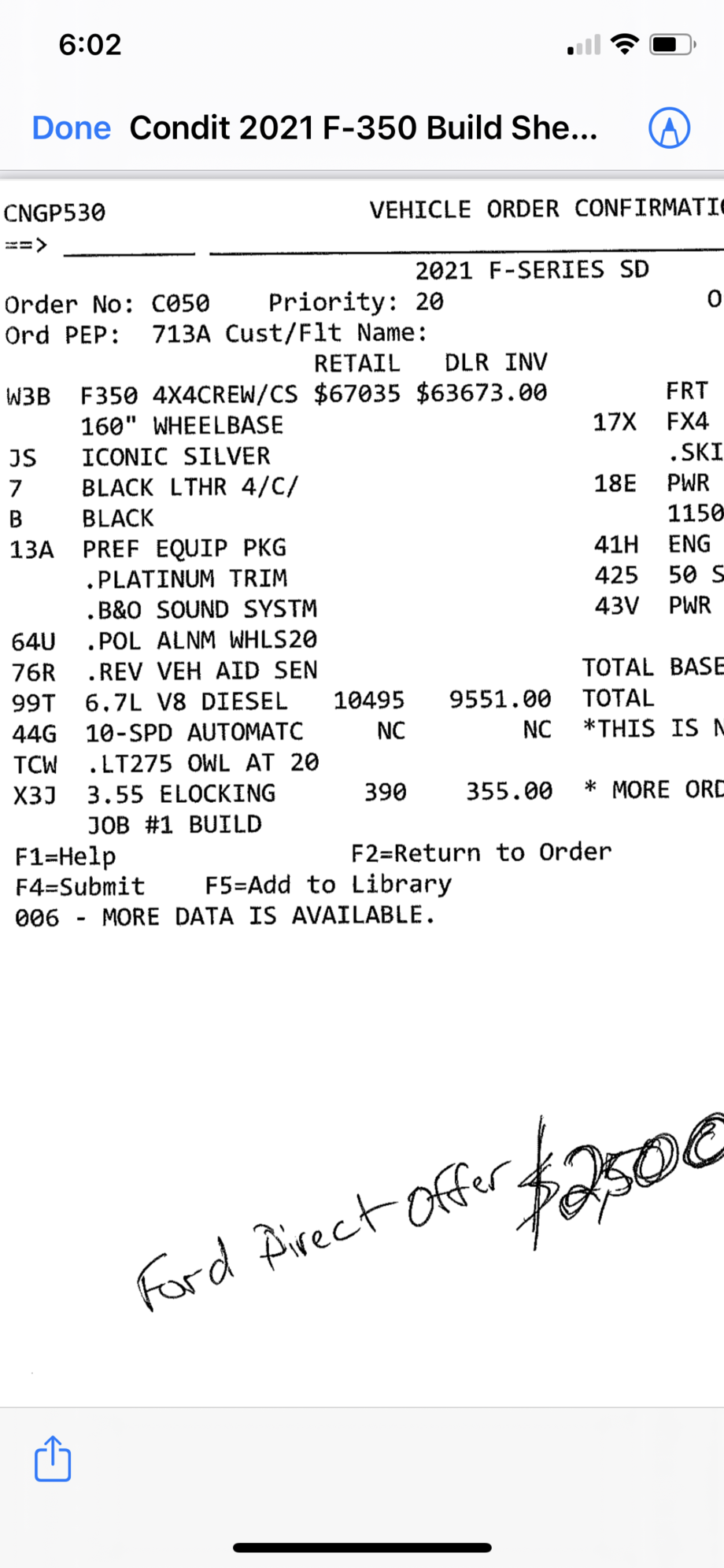 Order/Build sheet to Vin# time frame - Ford Truck Enthusiasts Forums