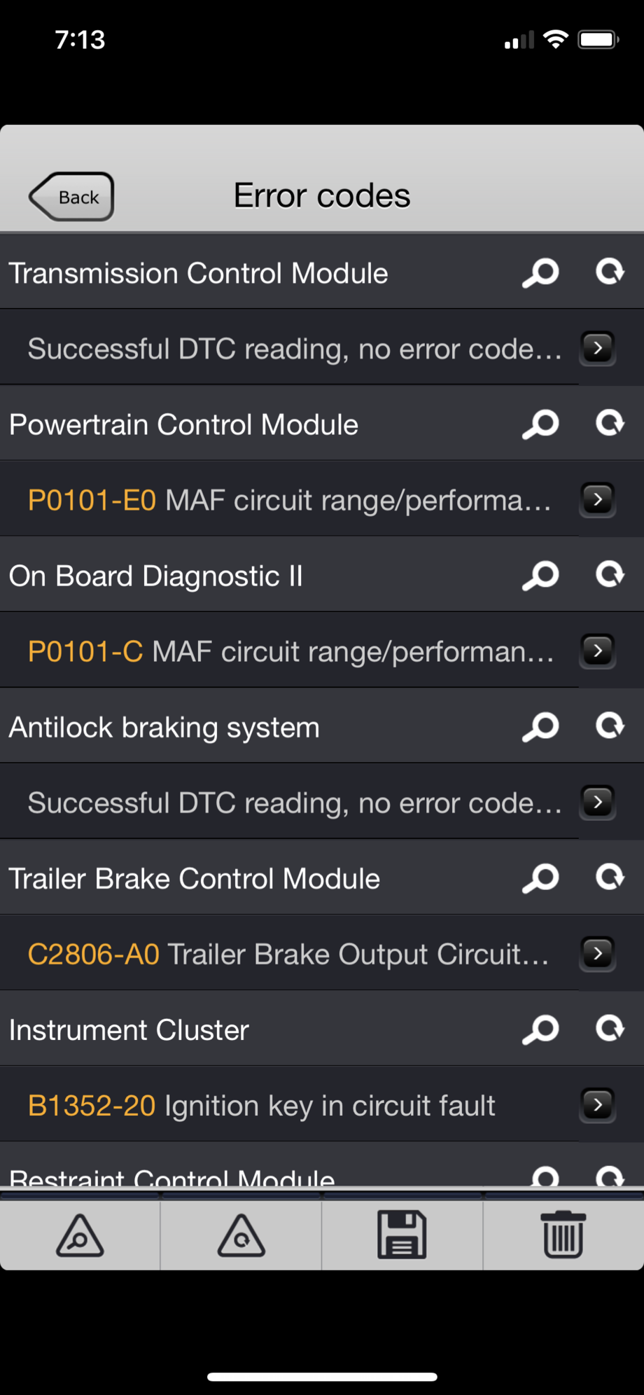 P0101-E0 and P0101-C MAF codes, Check Engine - Ford Truck Enthusiasts ...