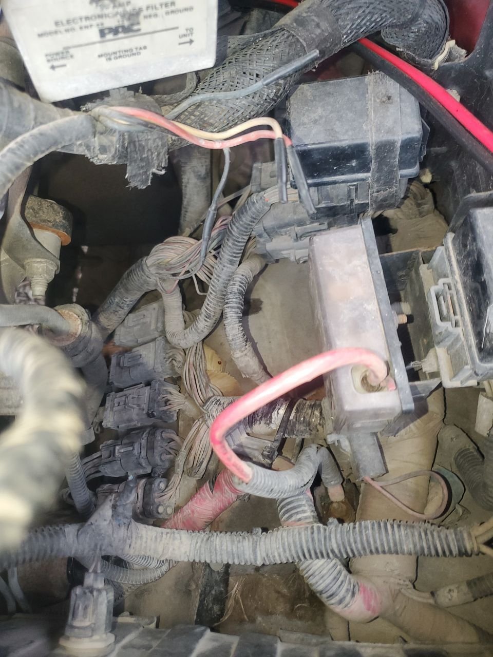 How did you access the Harness Plug on the 7.3L Excursion -- install ...