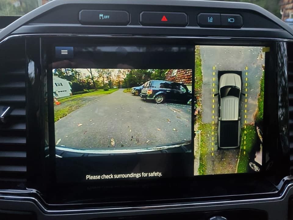 Rear view camera “Please Check Surroundings for Safety” - Ford Truck ...
