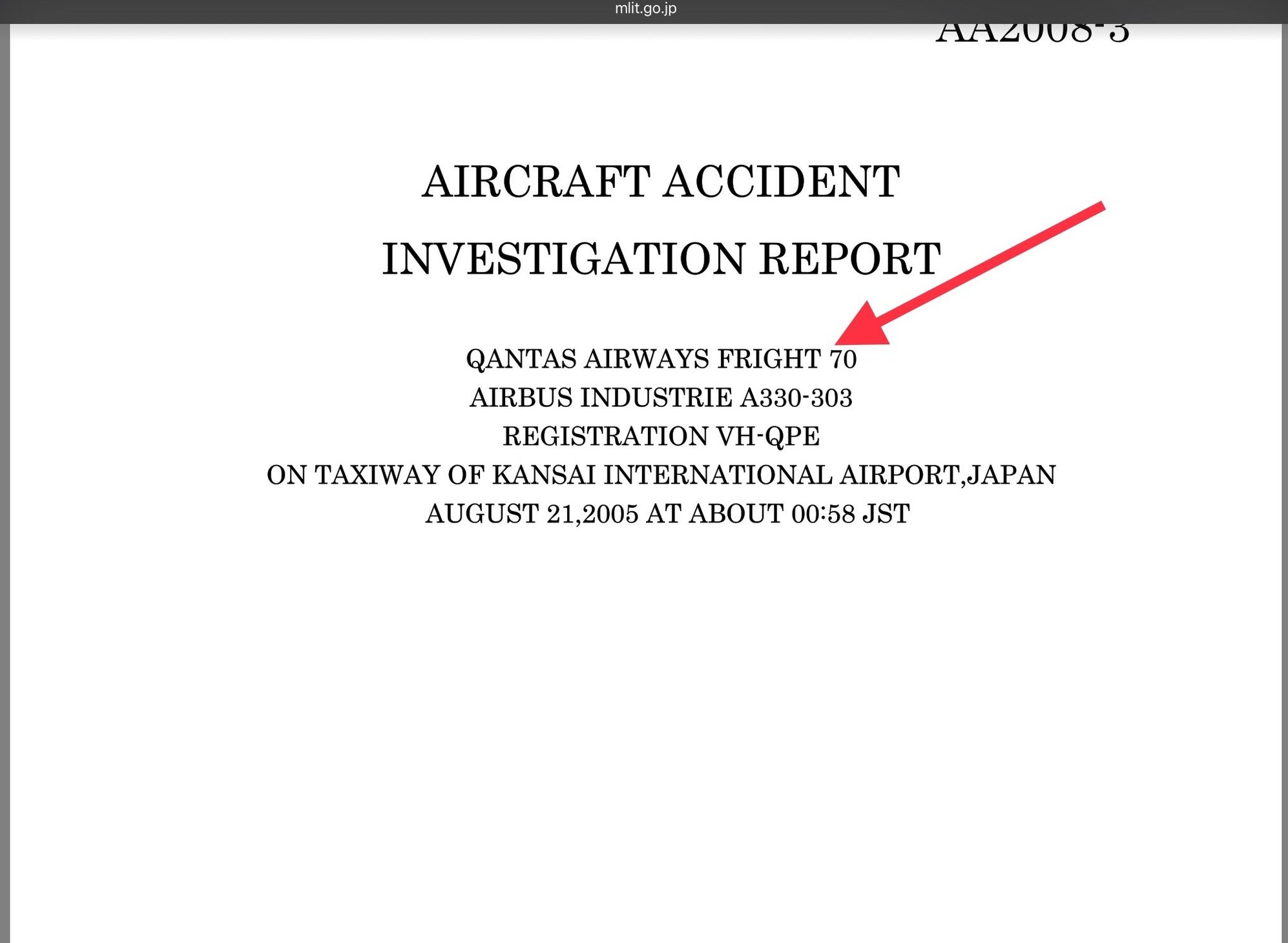 QF 72 - Page 2 - PPRuNe Forums