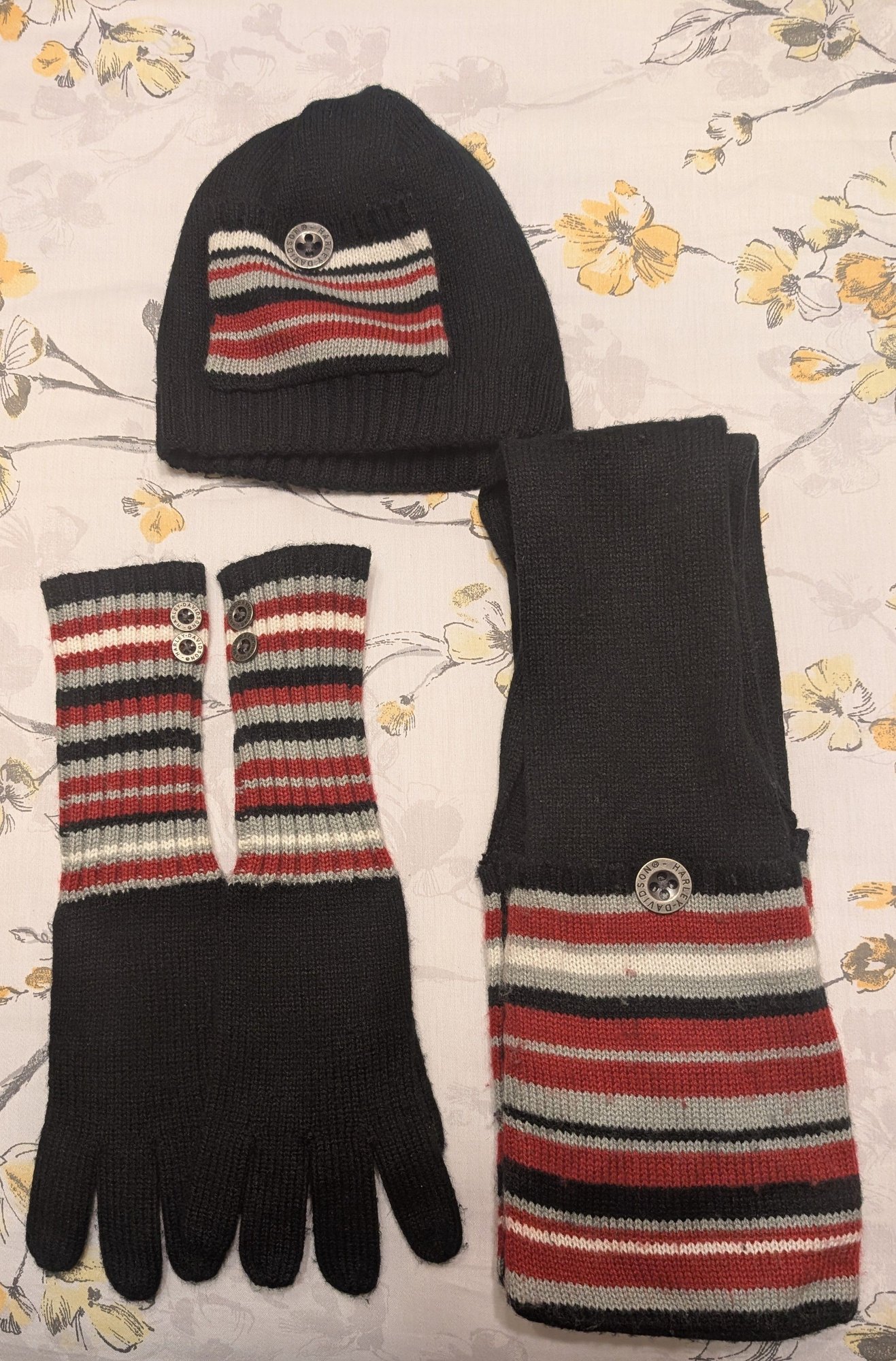 HD Sock cap, Gloves and Scarf set - Harley Davidson Forums