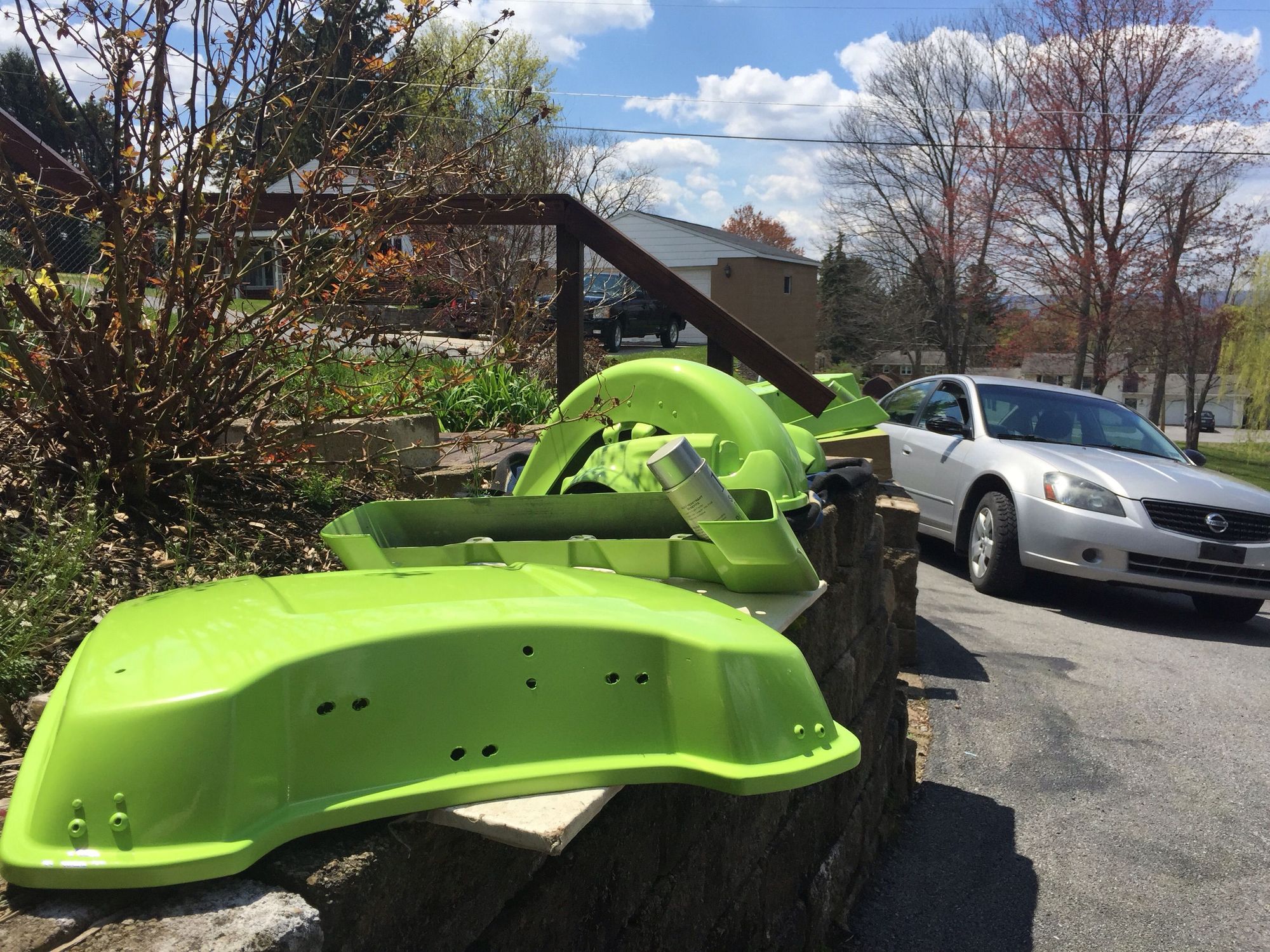 Default My MOPAR sublime green and matte black paint project has ...