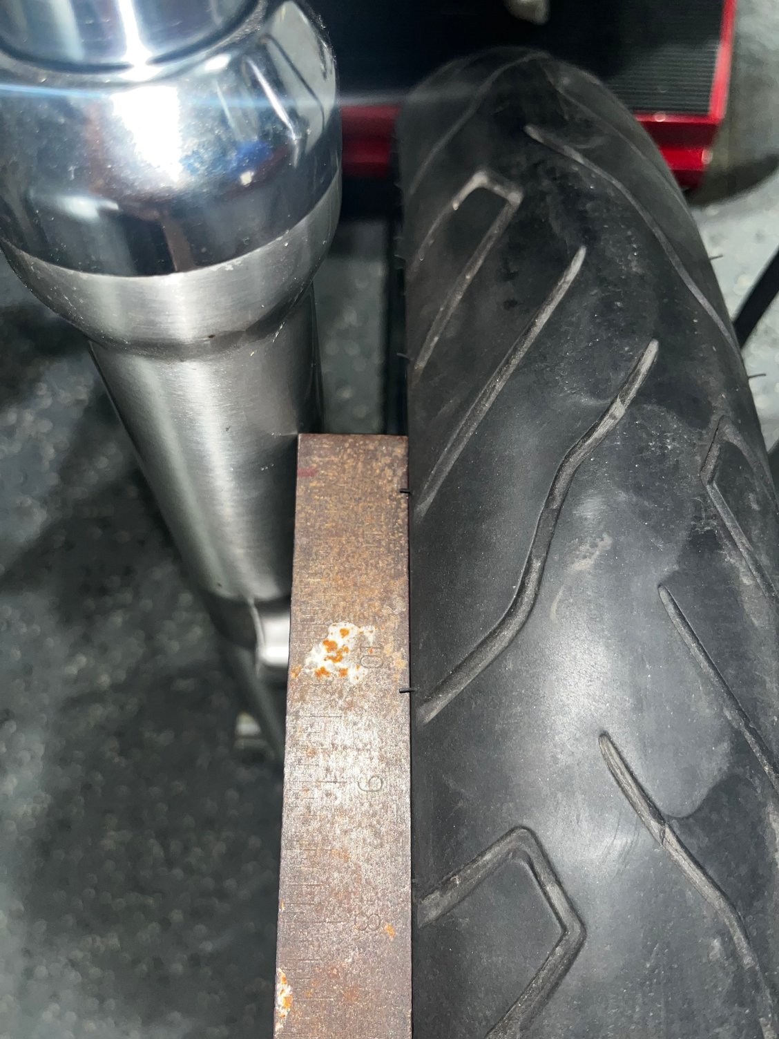 New to me 21” wheel - alignment questions - Harley Davidson Forums