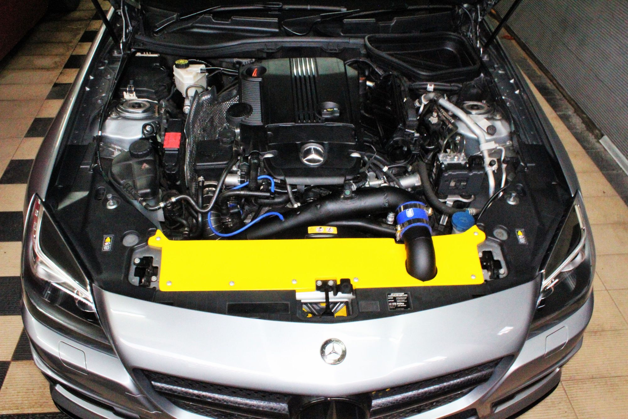 SLK R172 Custom Air Intake Piping For CAI & BOV Like Sound | Mercedes ...