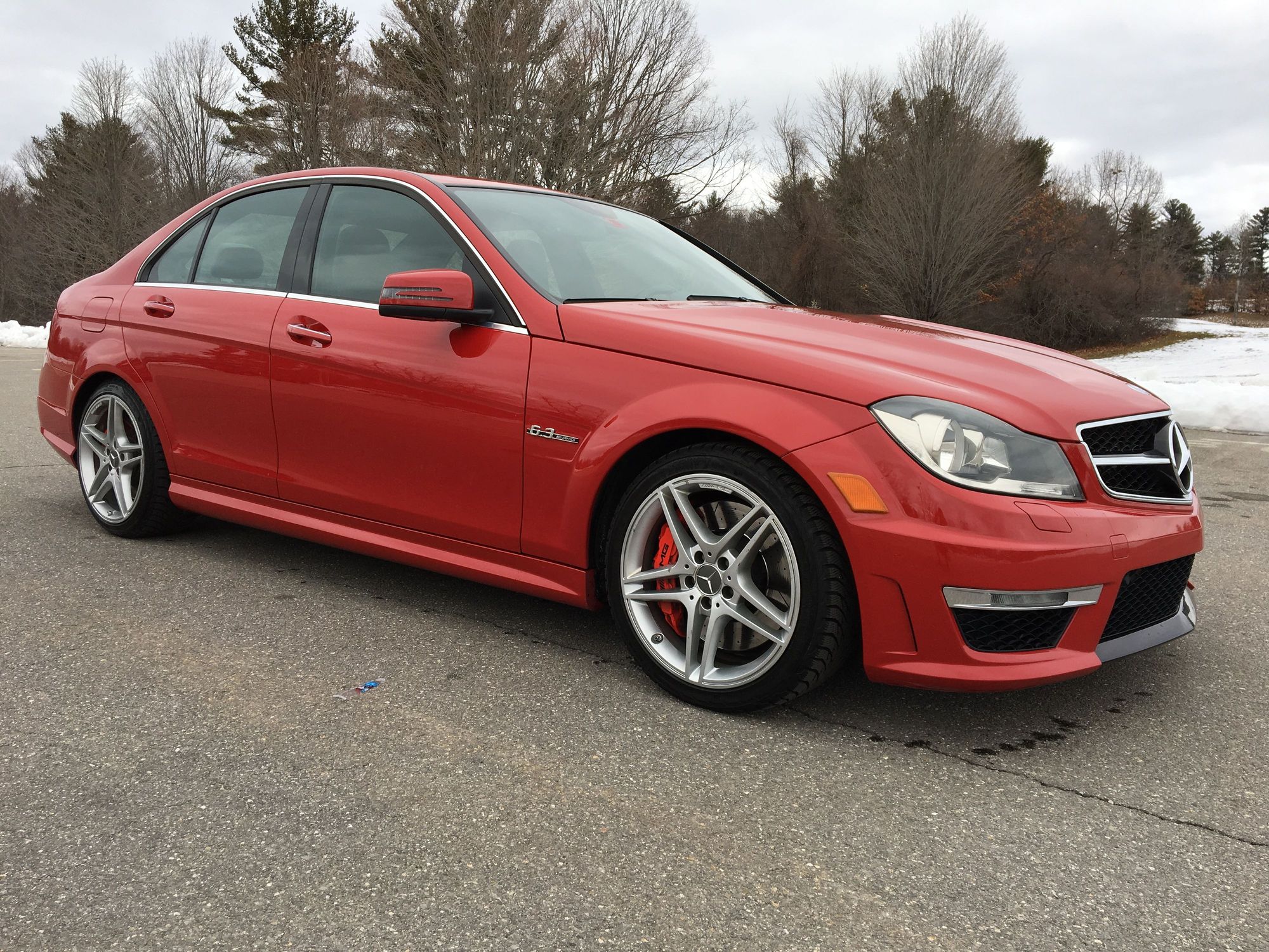 FS: 2012 Mica Red Mercedes-Benz C63 AMG 481HP! | VW Vortex - Volkswagen ...