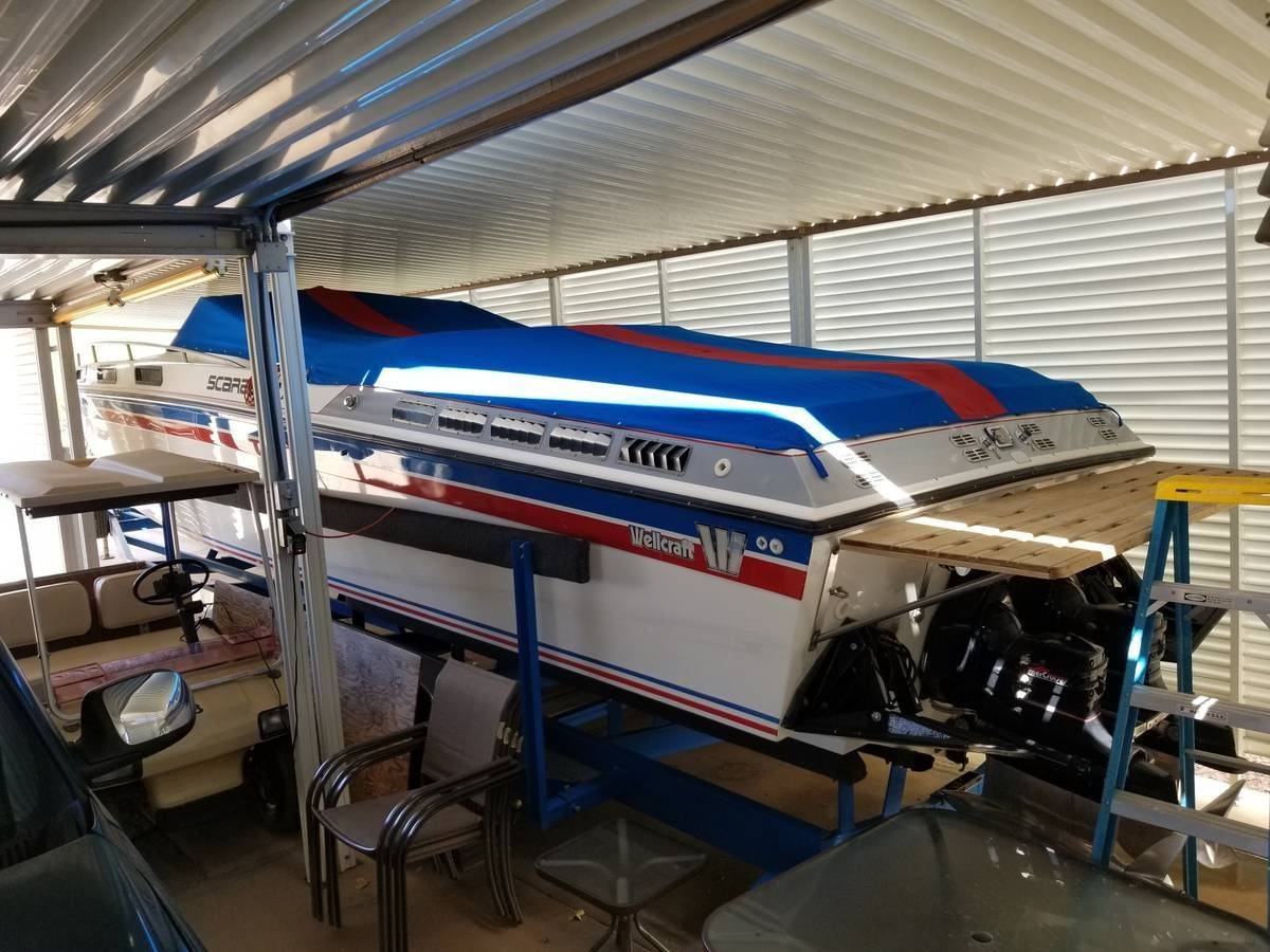 1980 Wellcraft 377 Scarab, time warp, for sale. - Offshoreonly.com