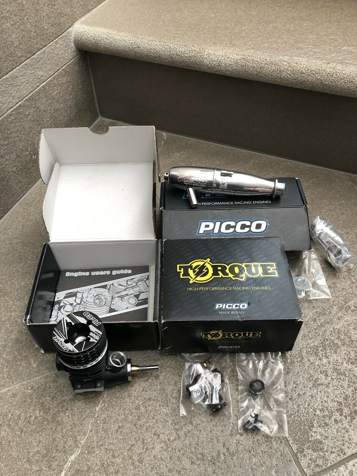 BRAND NEW Picco Torque .21 EMX-WC Ceramic On-road (3.5 cc) with PIC9385 ...