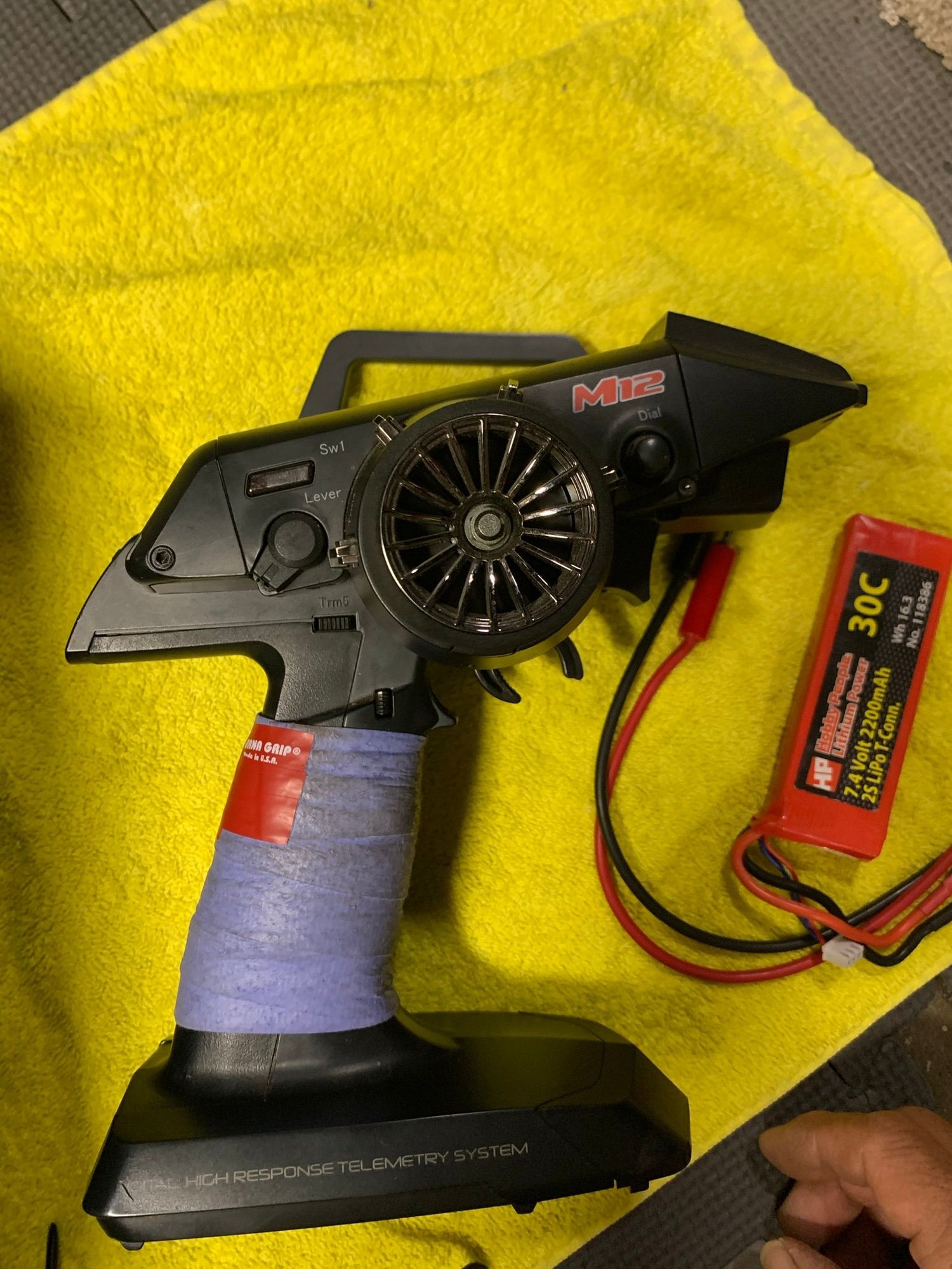 Airtronics Sanwa M12 Transmitter w/ JConcepts case - R/C Tech Forums