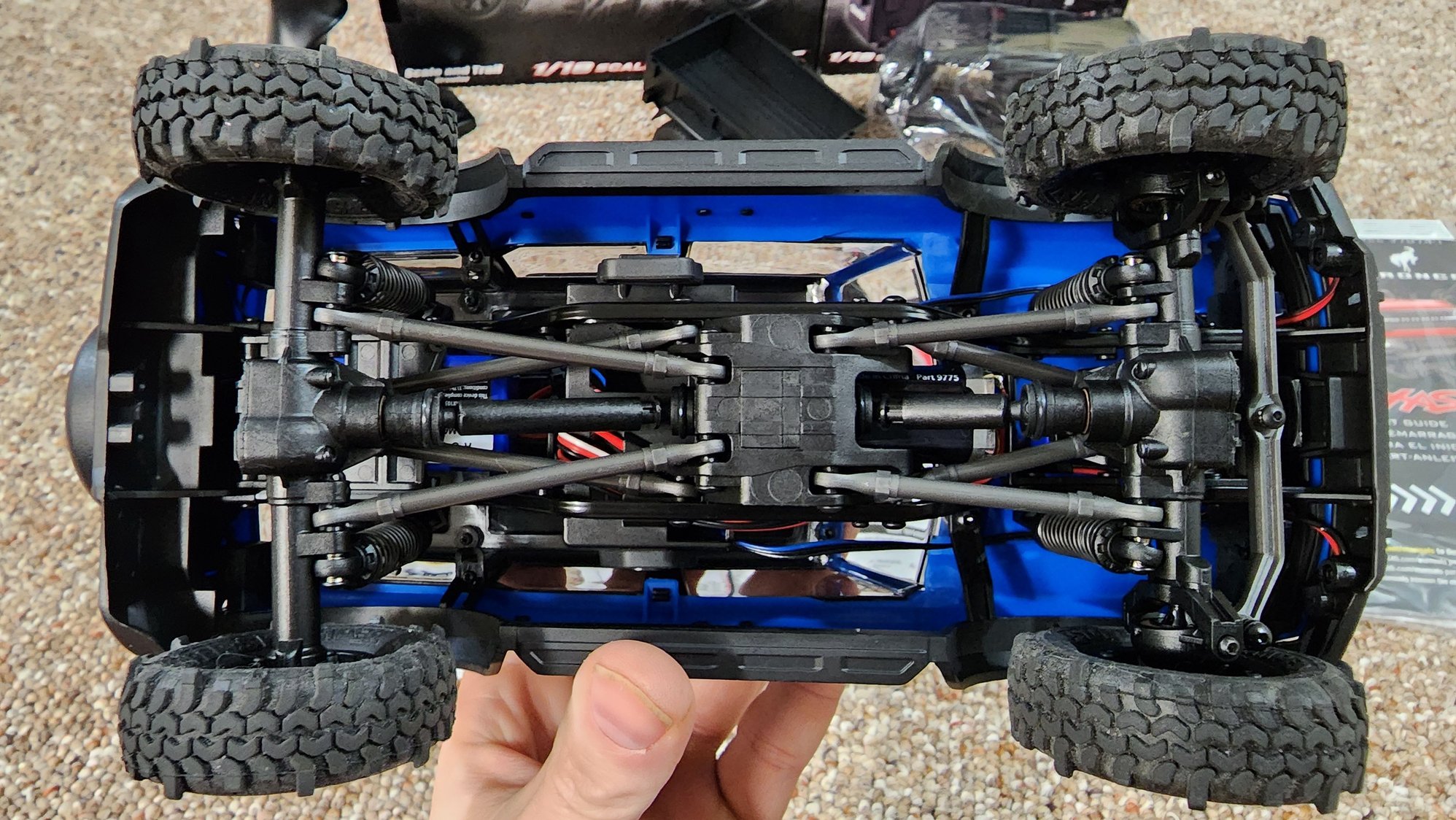 1/18 Traxxas TRX4M Bronco package (trailer, batteries, upgrades and ...