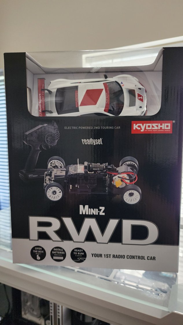 FS: Kyosho MR-03 RWD Mini-Z ReadySet w/Audi R8 2015 LMS Body - R/C Tech Forums