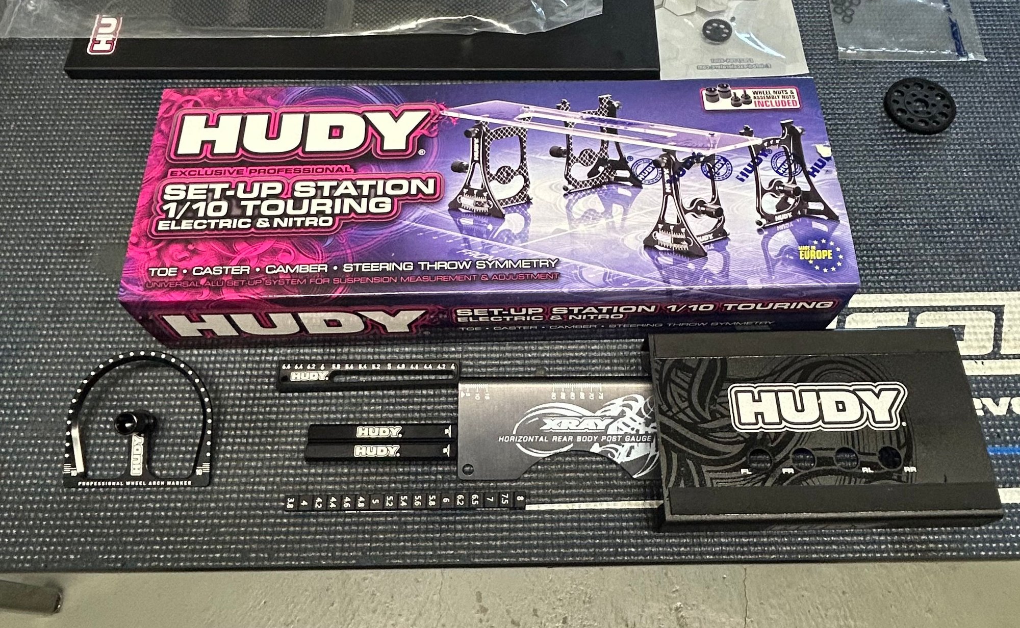 Hudy 1/10th TC setup station and setup tools - R/C Tech Forums