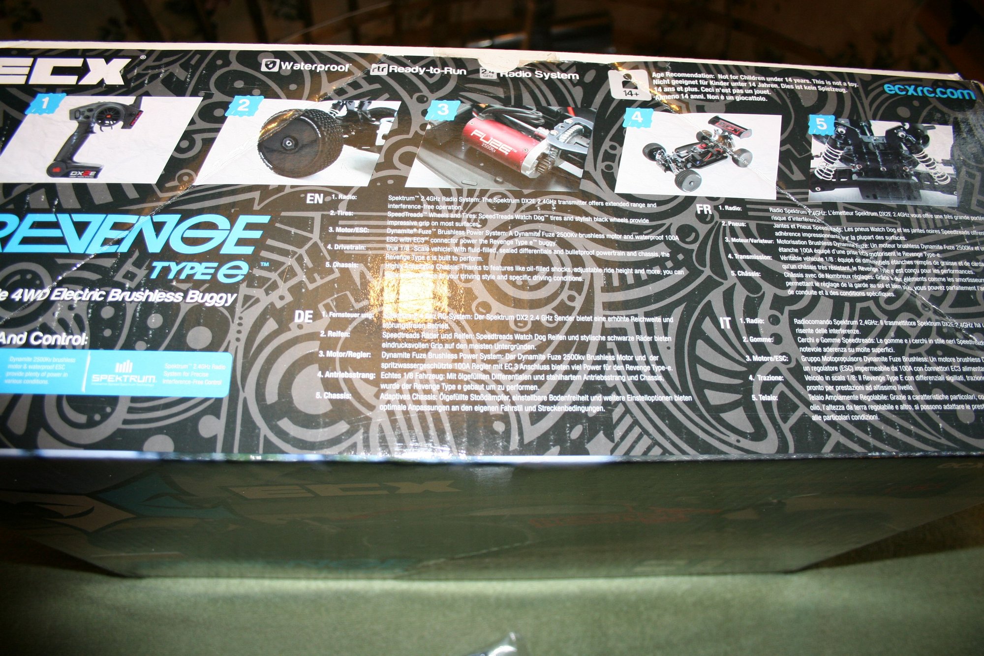 BNIB 1/8 SCALE BUGGY 4X4 ECX REVENGE TYPE-E RTR RTR - Page 2 - R/C Tech Forums