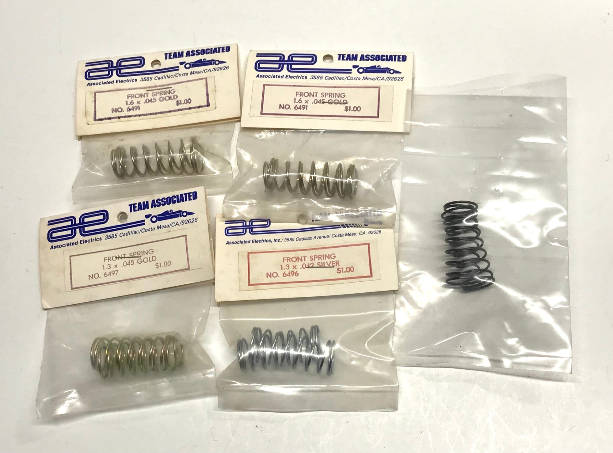 New, Associated RC10 & 10T Shock & Spring Lot. - R/C Tech Forums