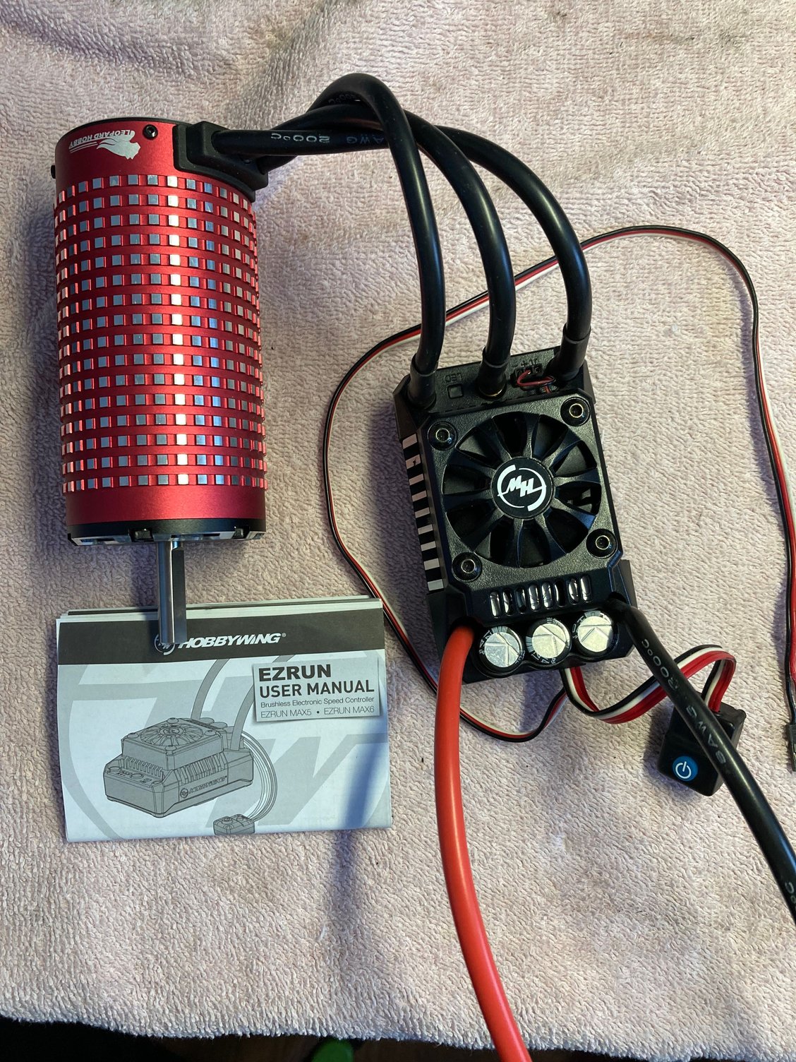 HW max 5 esc and Leopard 58113 700 Kv motor for sale - R/C Tech Forums