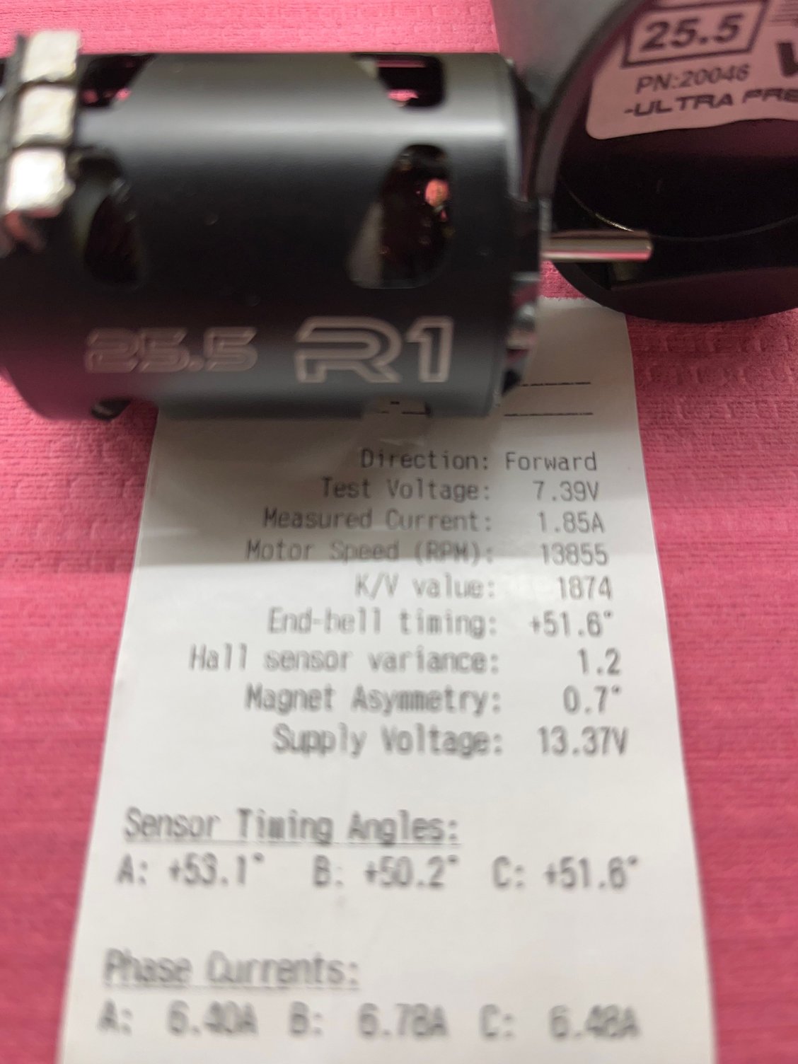 R1 25.5 V21 motor - R/C Tech Forums