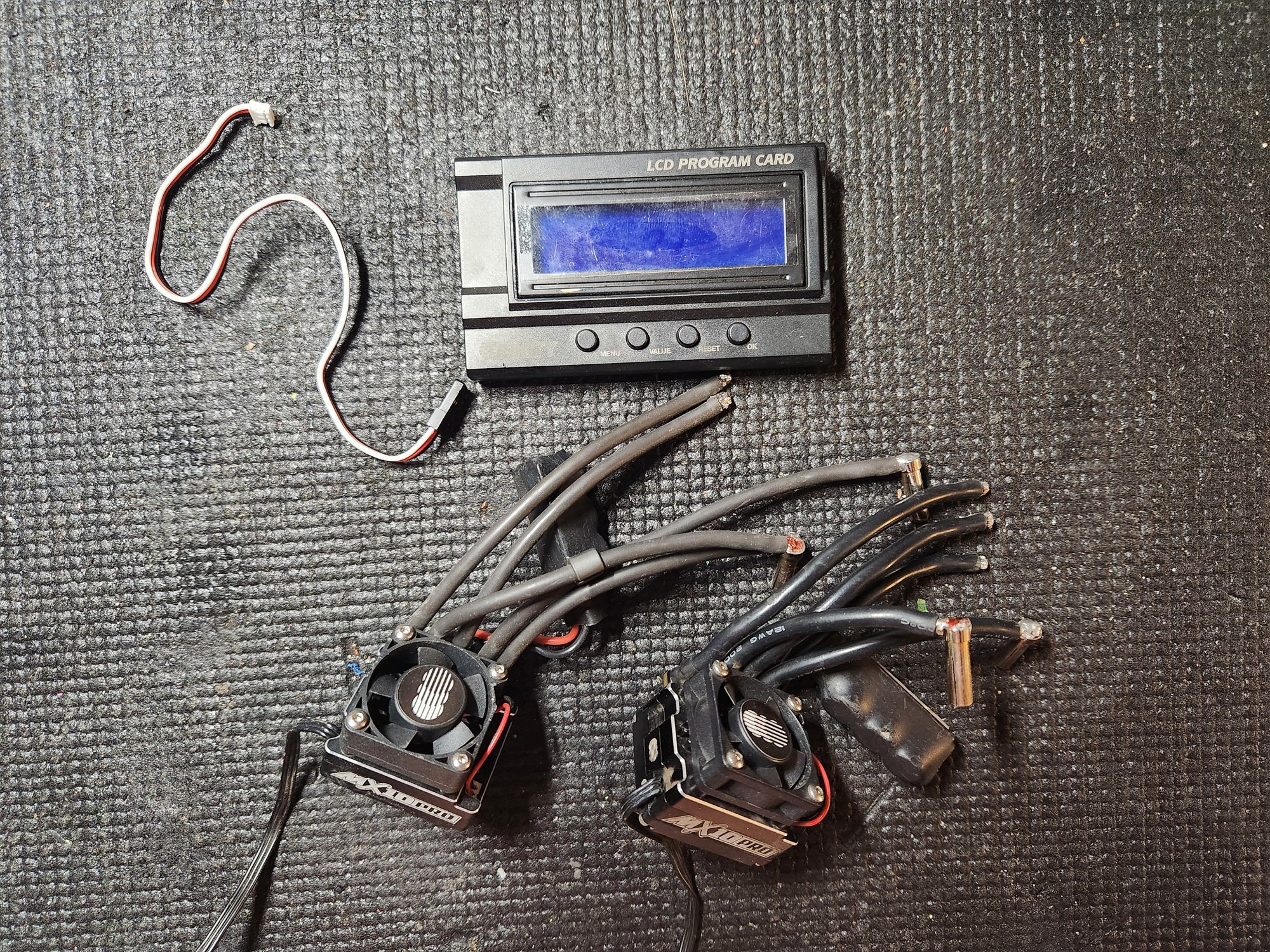 2ea. Team Trinity MX10 Pro esc's & programmer - R/C Tech Forums