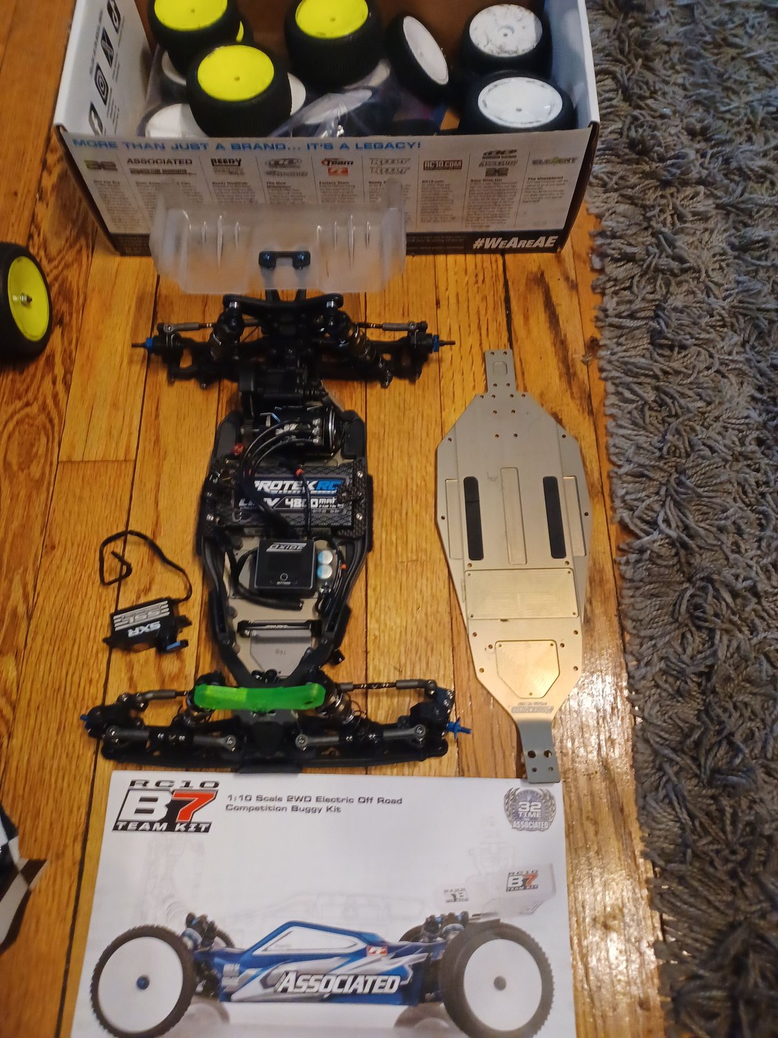 Team associated b7 mint fully loaded with hopups tons of tires artr - R/C Tech Forums