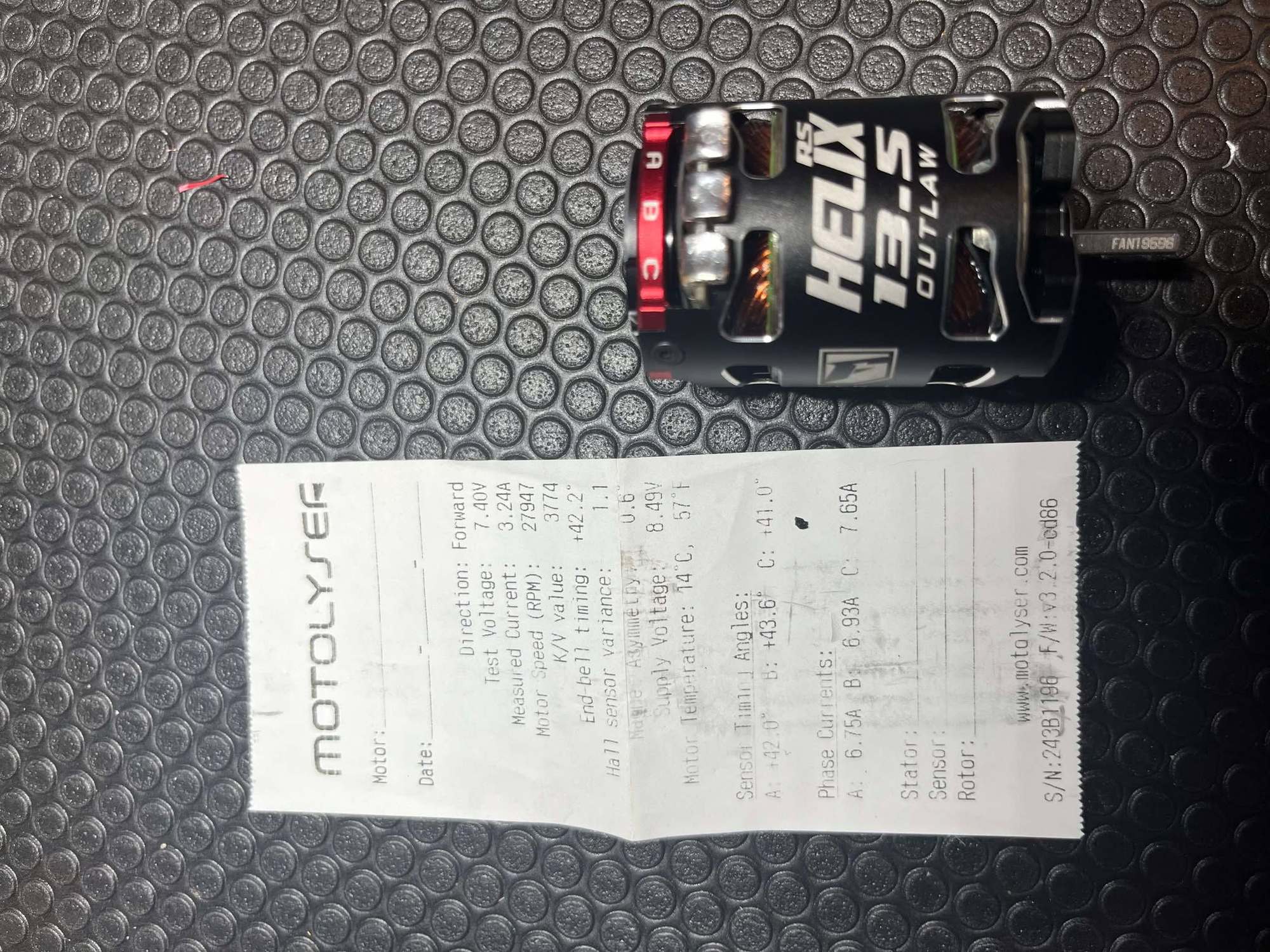 Fantom Team Edition Outlaw Helix RS 13.5 - R/C Tech Forums