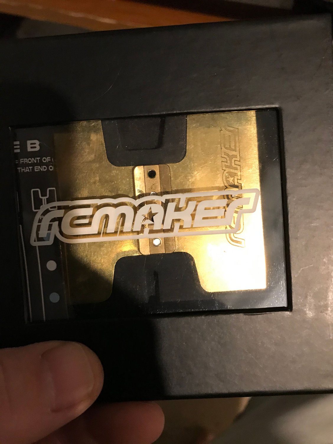 Rc maker brass floating plate - R/C Tech Forums