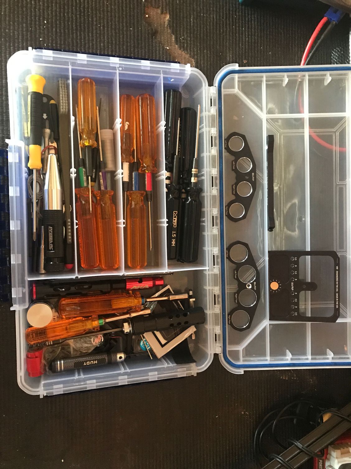 Icharger 308 , mip tools, hudy pit light and bag, hudy bag - R/C Tech ...