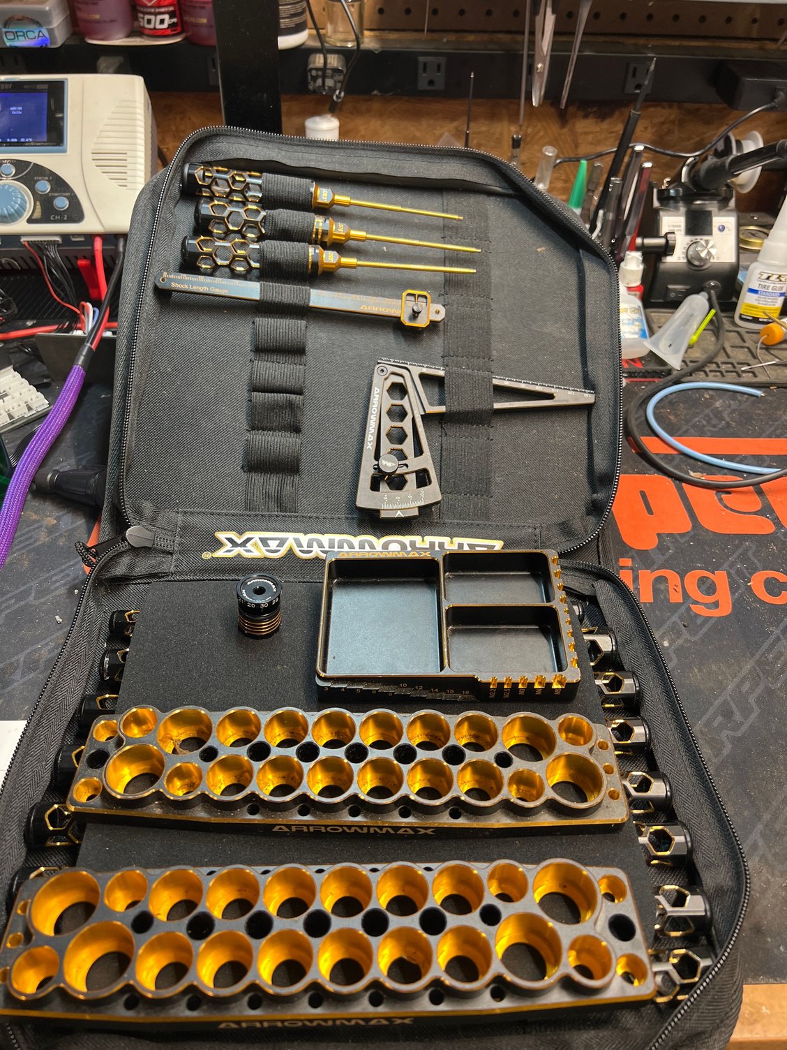 Arrowmax black/gold tools - R/C Tech Forums