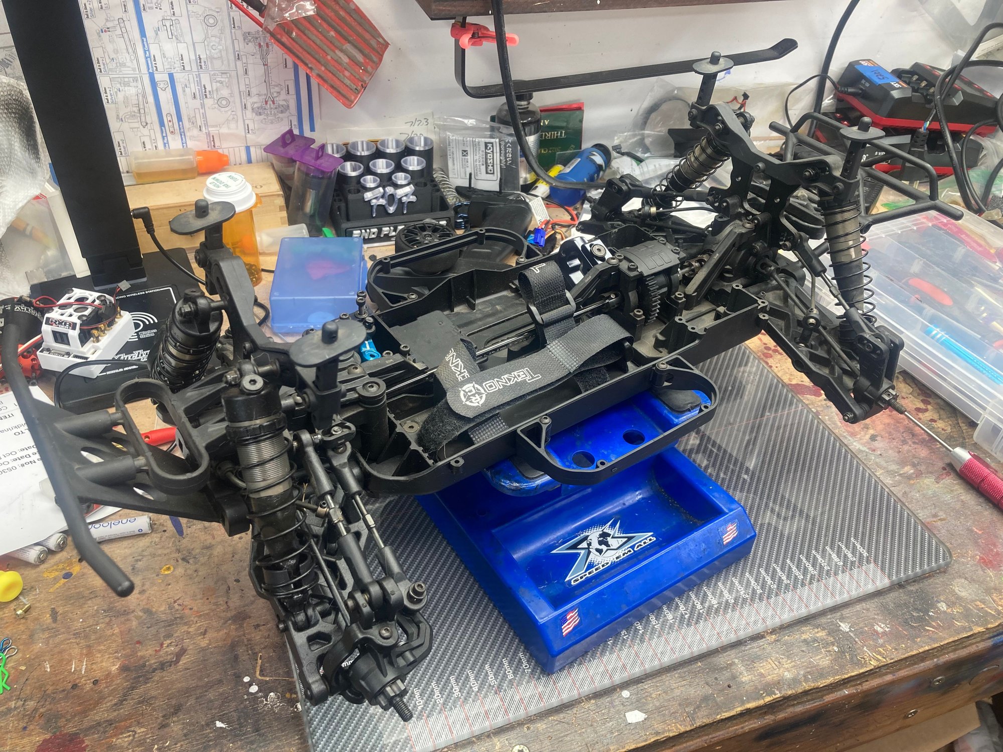 Tekno SCT410.3 1/10 R/C Short Course slider new built but never run - R ...