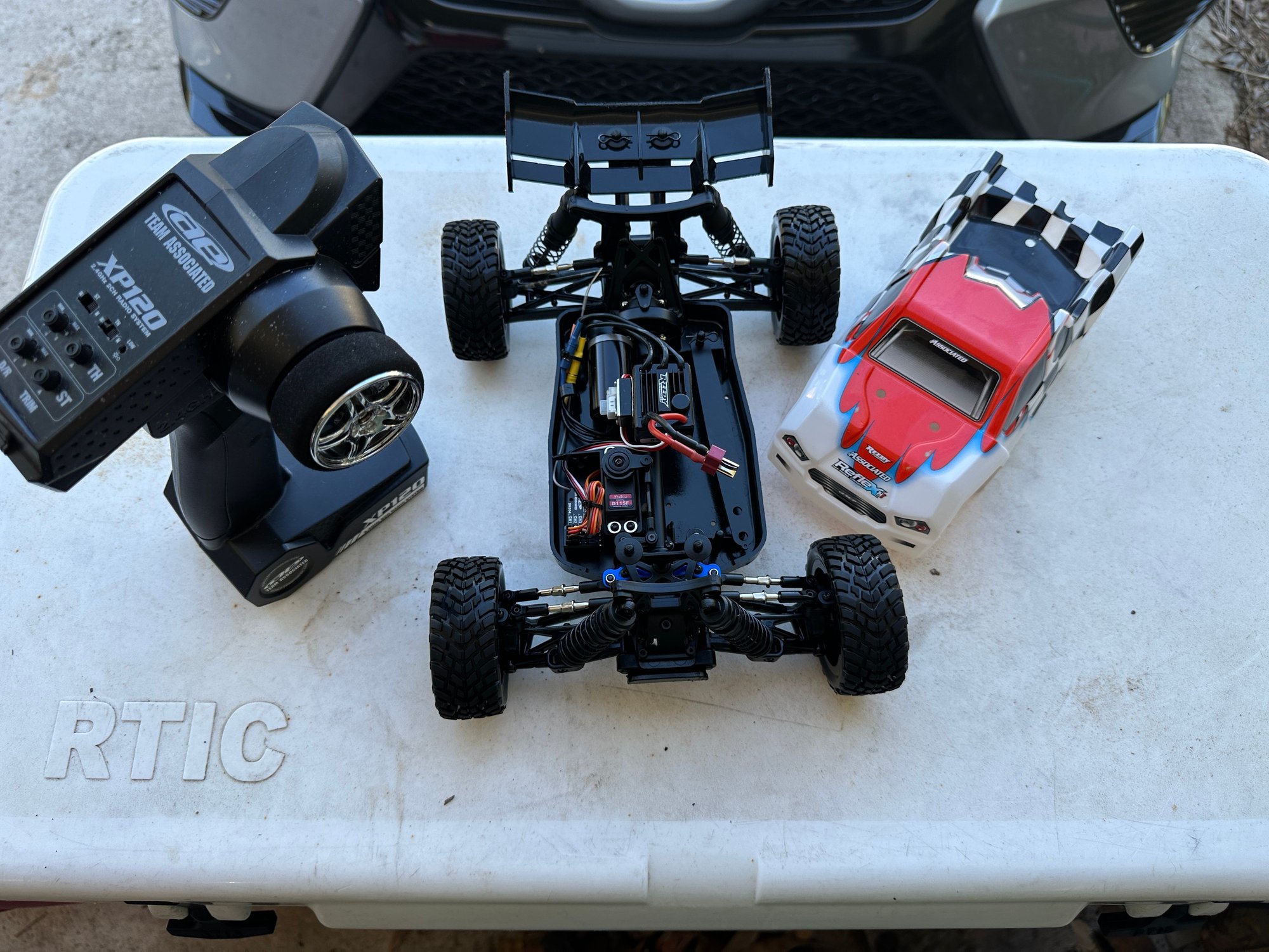 Team Associated RC Car Truck Reflex 14T RTR 1/14 Scale 4WD Truggy ...