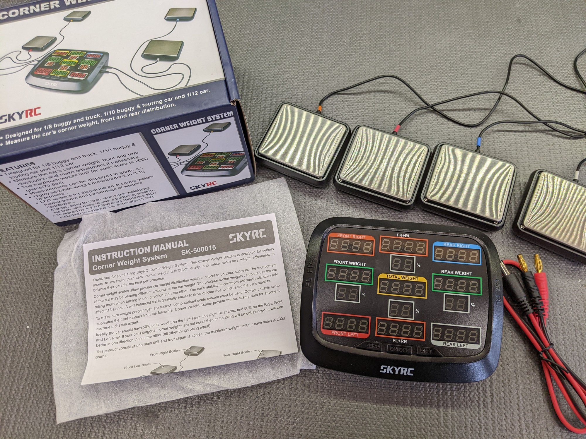 SKYRC Corner Weight Scales System - R/C Tech Forums