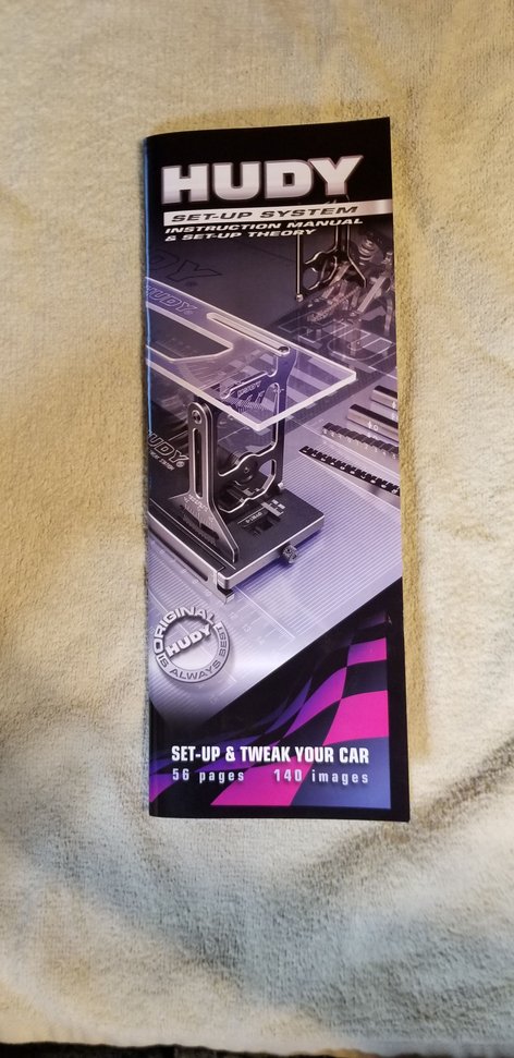 Hudy Set-up System Instruction Manual - R/C Tech Forums