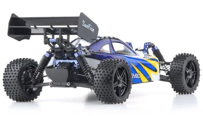 1/10 2.4Ghz Exceed RC Fire Blue Electric SunFire RTR Off Road Buggy RC ...