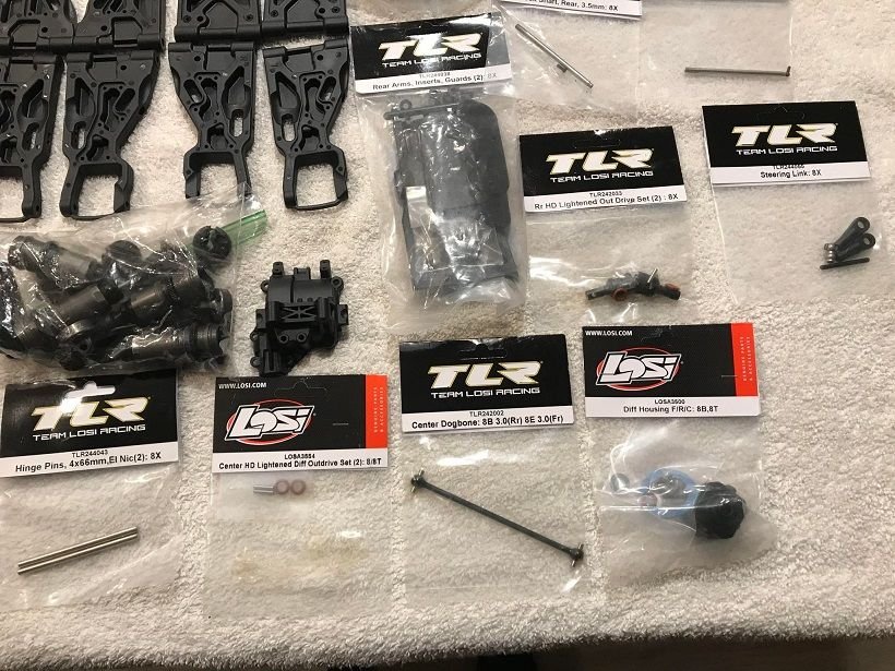 TLR 8X Elite and new spare parts - R/C Tech Forums
