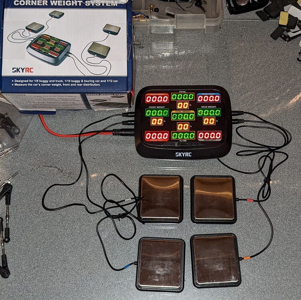 SkyRC Corner Weight System Scales - R/C Tech Forums