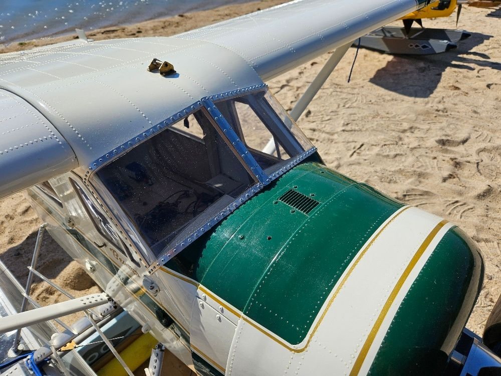 1/4 scale 144" Beaver on floats with Moki Radial - RCU Forums