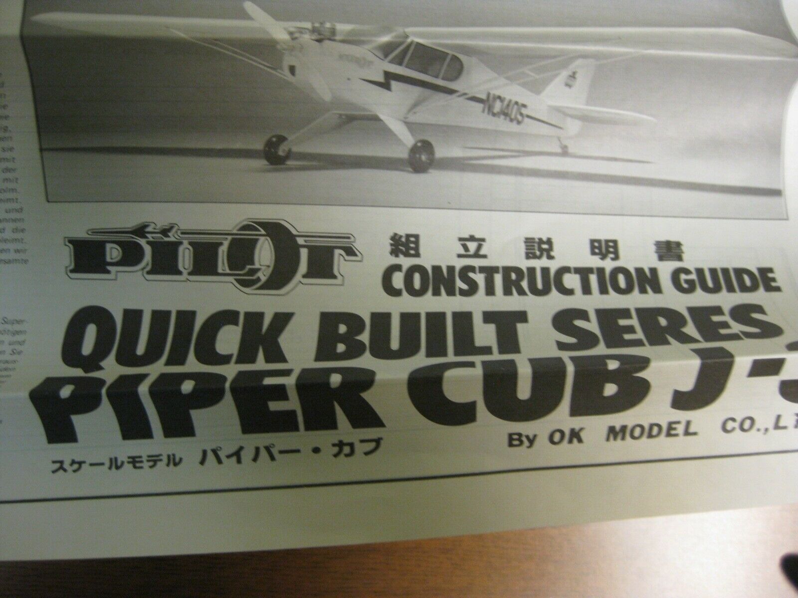 Ok Models Pilot J-3 Cub Quick Build - RCU Forums
