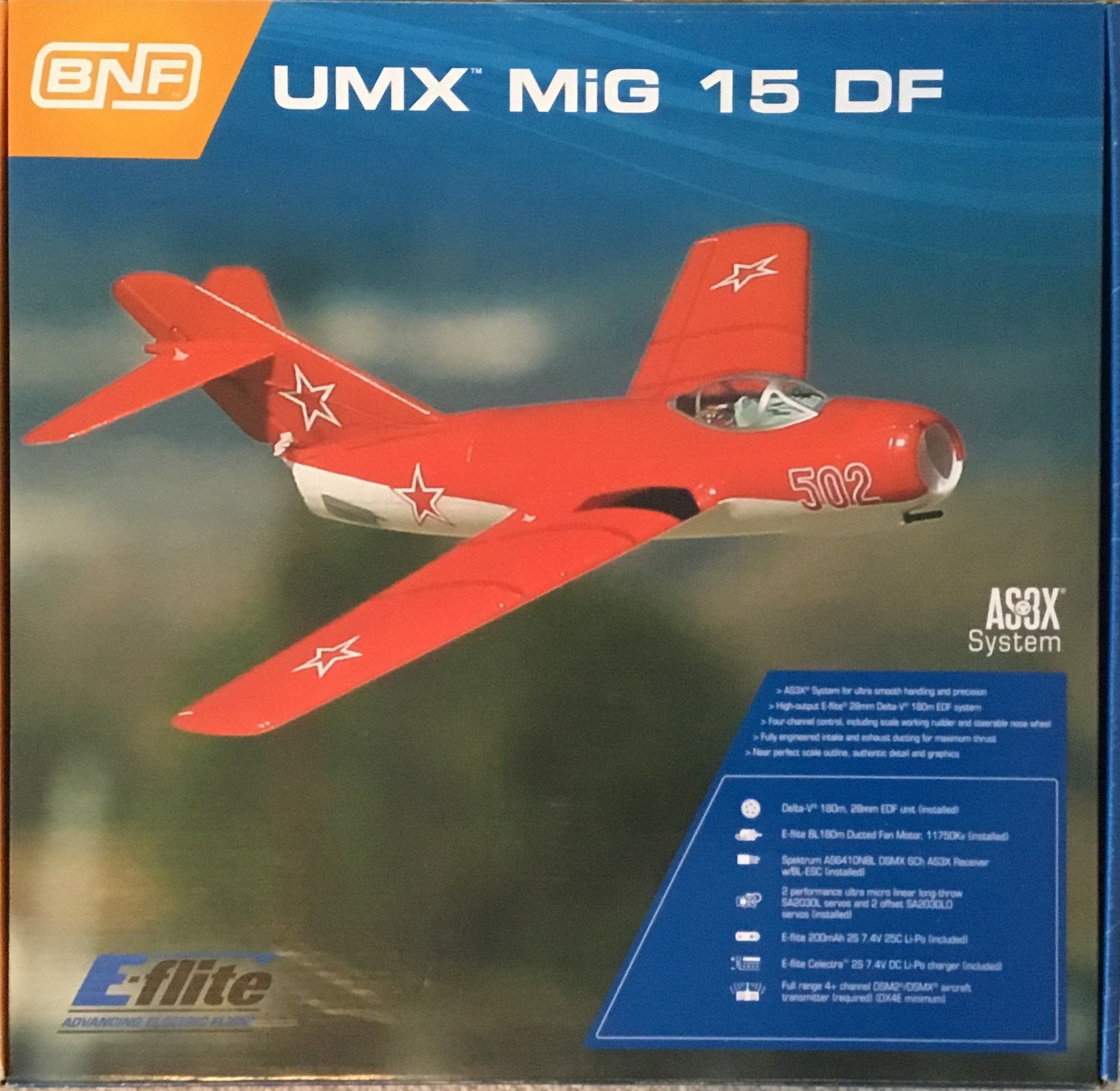 New E-flite UMX MiG 15 DF as3x $200.00 - RCU Forums
