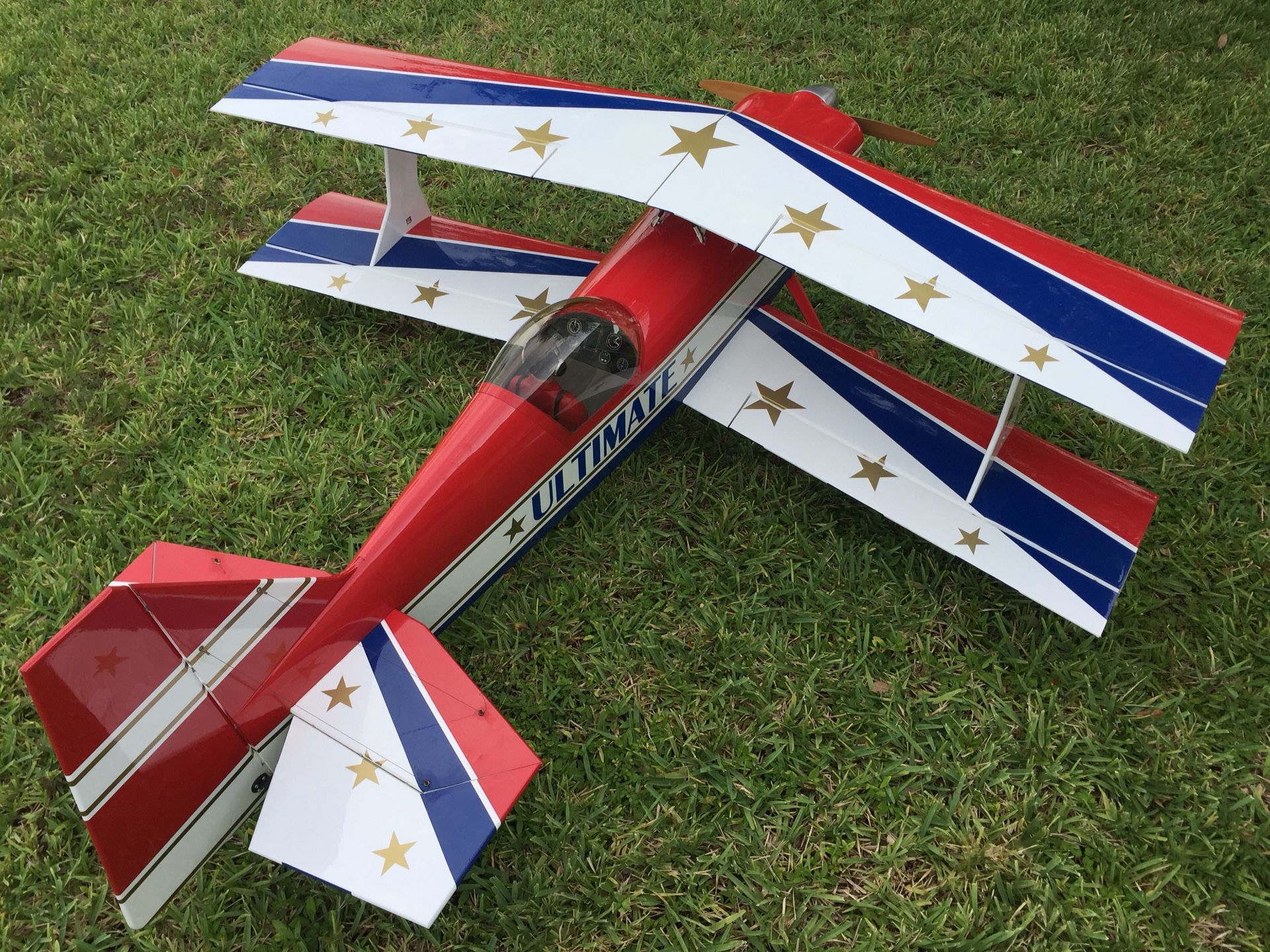 Great Planes 1.6 Ultimate Biplane w DLE 55 Like New. RTF - RCU Forums
