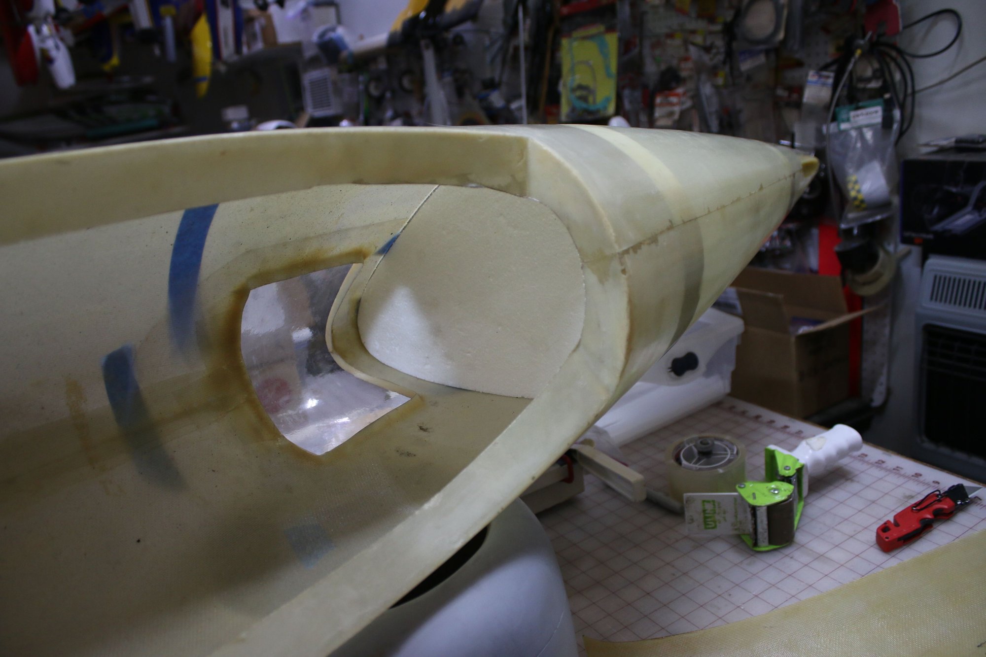 Ziroli F4u Corsair Fiberglass fuse with foam core wings. - RCU Forums