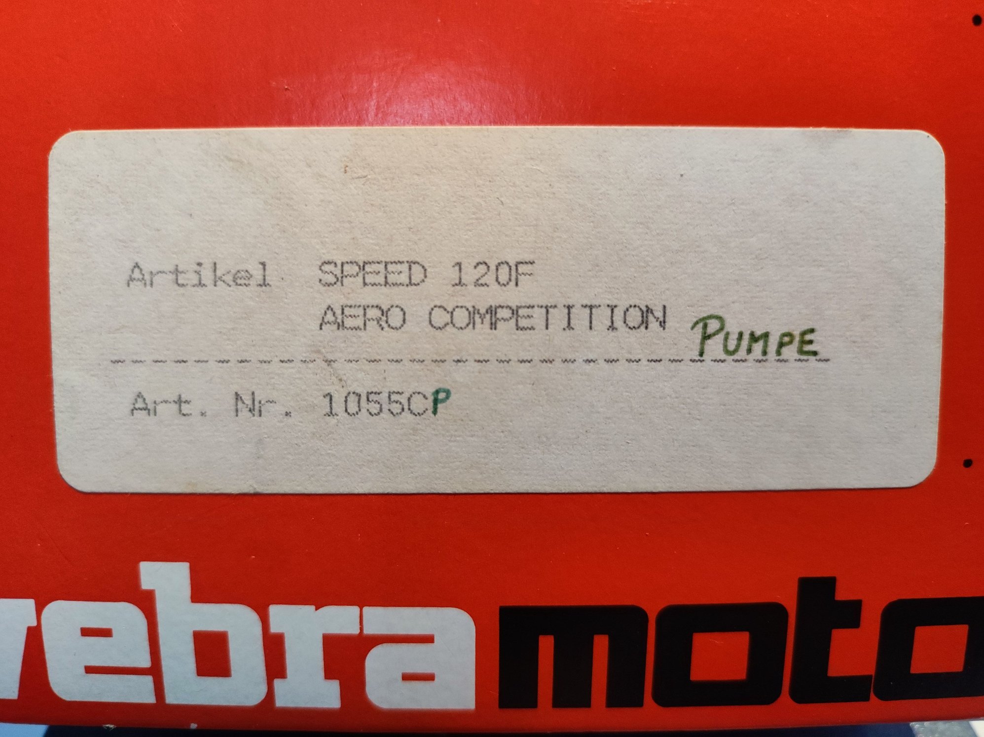 Speed Aero competition pumped WEBRA 120 - RCU Forums