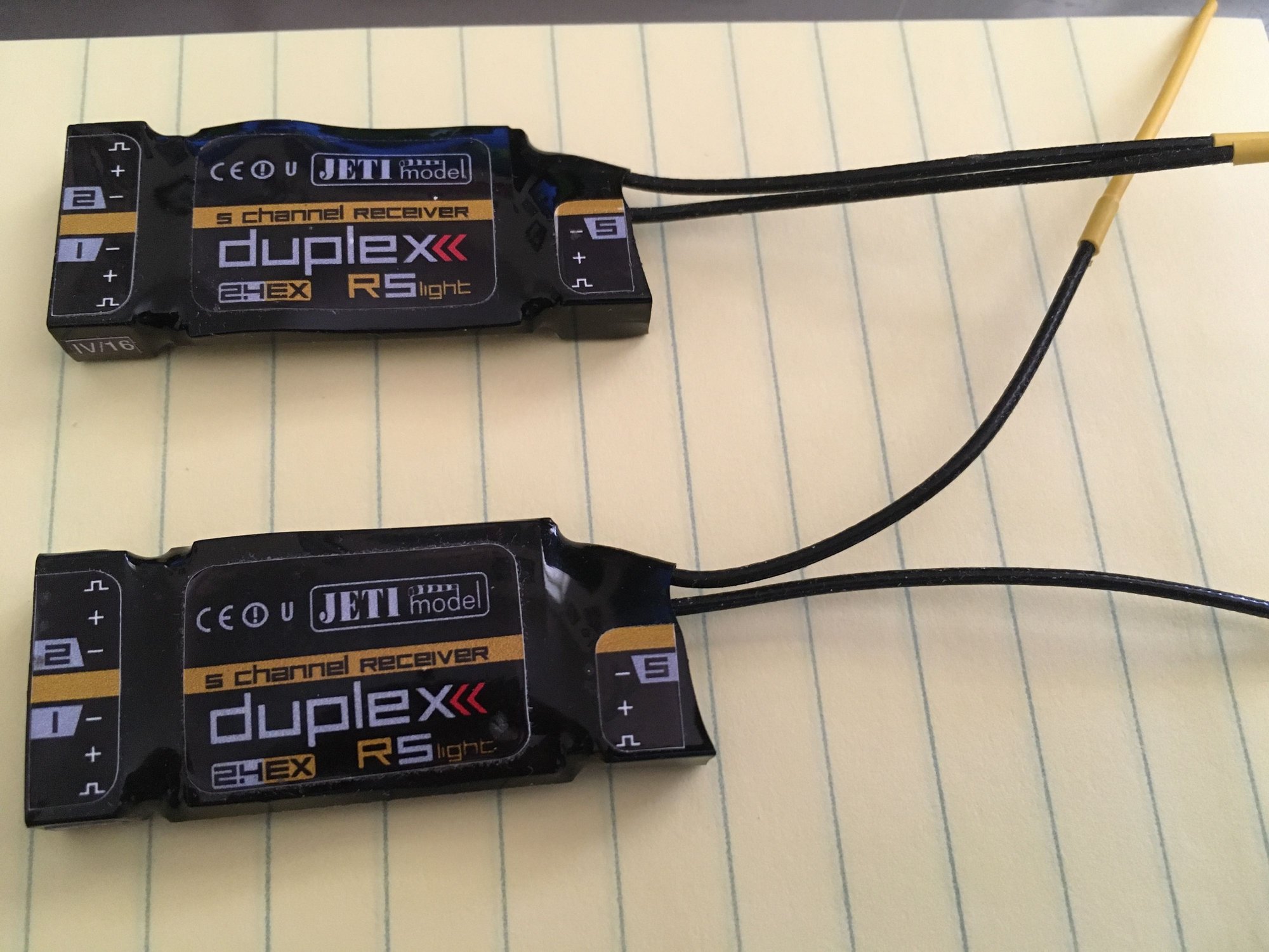 Jeti DC-16 / 2 - R-5 Receivers - RCU Forums