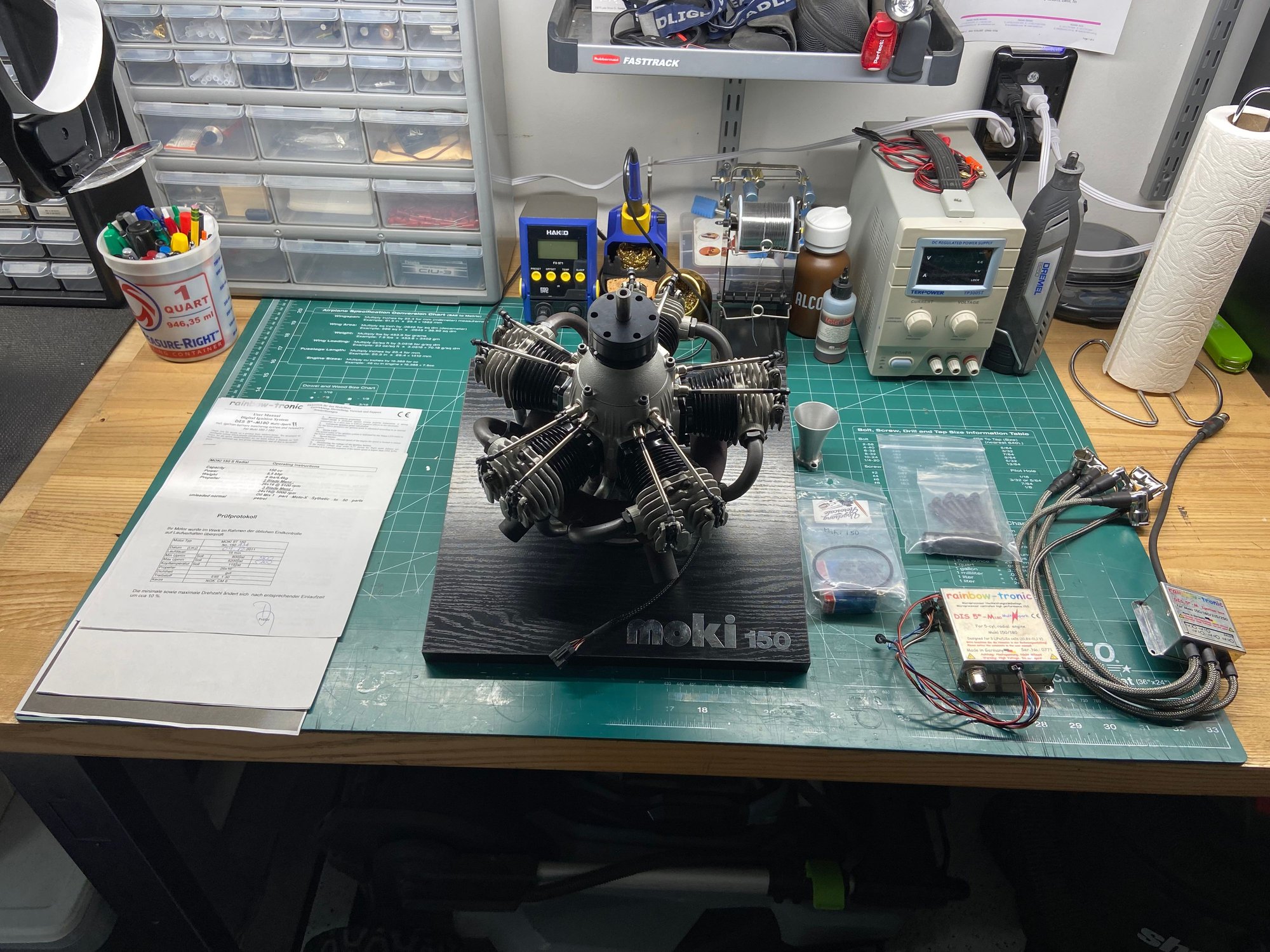 Moki 150 Radial w/Rainbow-Tronic Ignition - RCU Forums