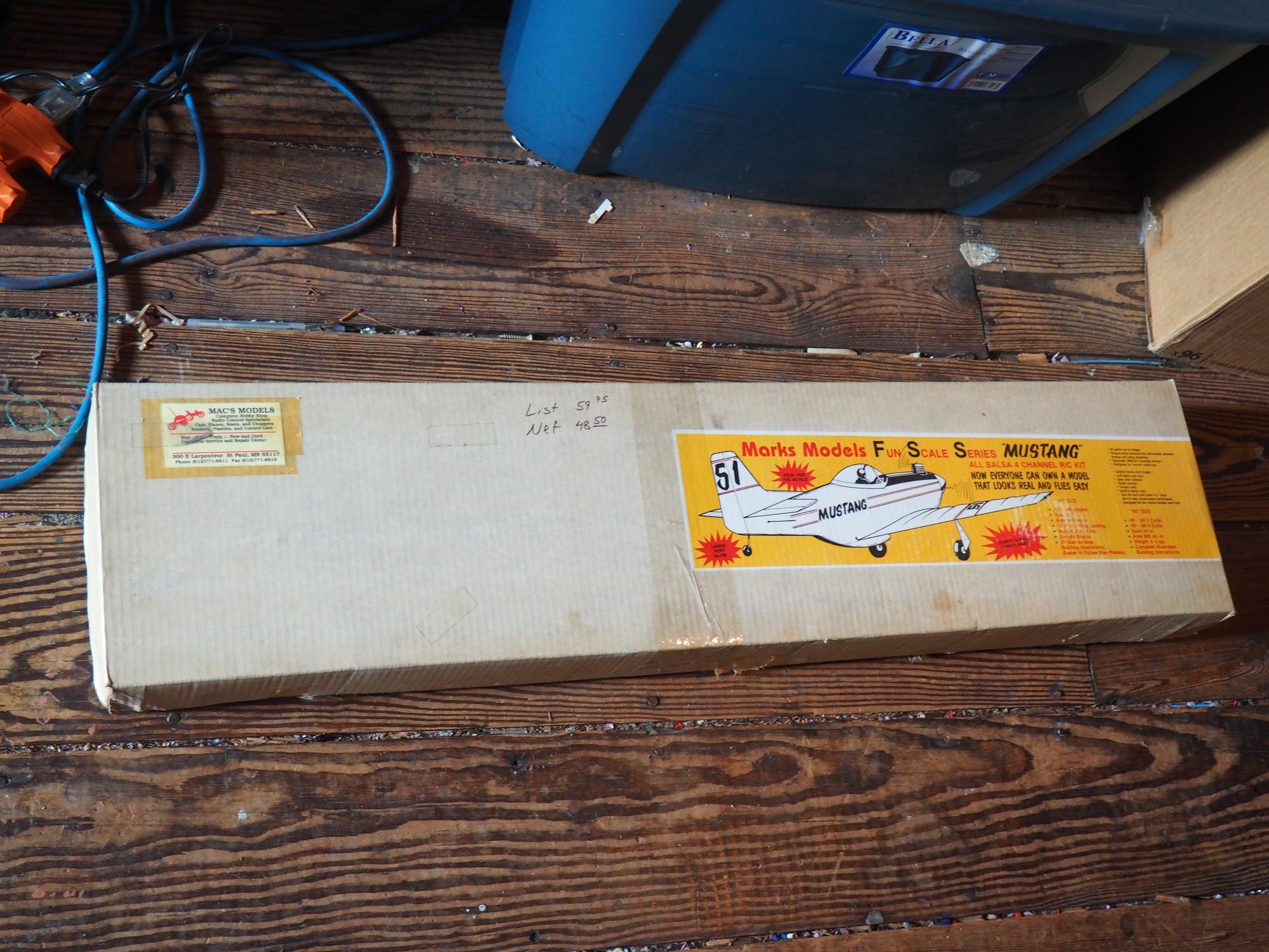 Mark's Models-Jemco Fun Scale P51. $125 buyer pays shipping - RCU Forums