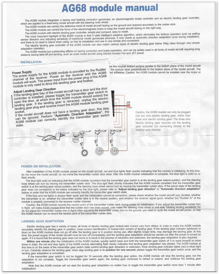 Assan AG63 Brake and Steering Gyro FRUSTRATION!!! - Page 3 - RCU Forums
