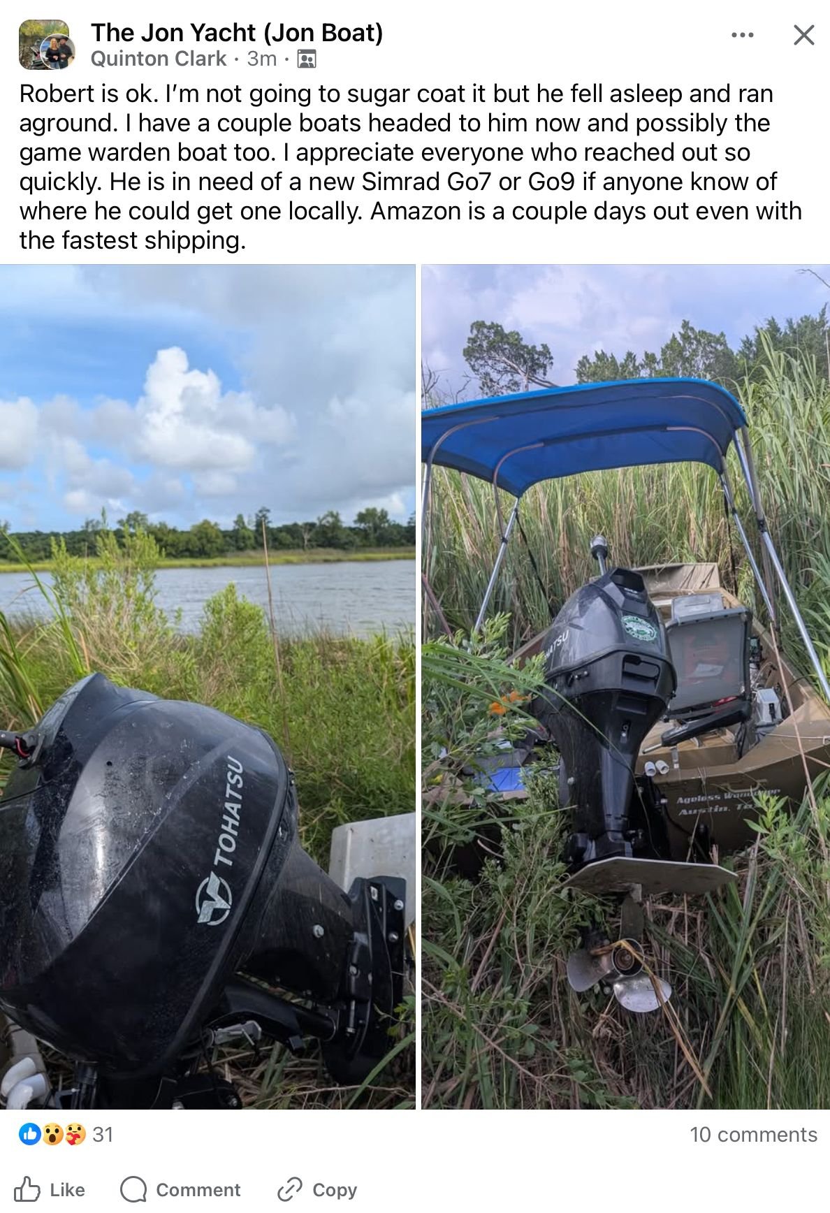 The Hull Truth - Boating and Fishing Forum - Anyone following the Jon ...