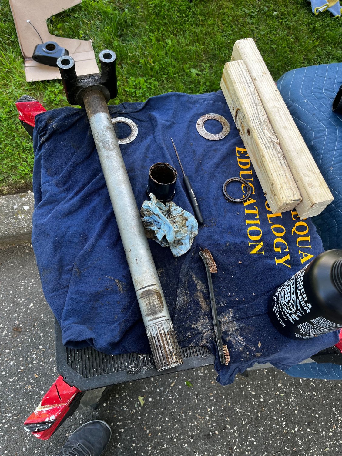 The Hull Truth - Boating and Fishing Forum - Stiff steering Pivot Tube